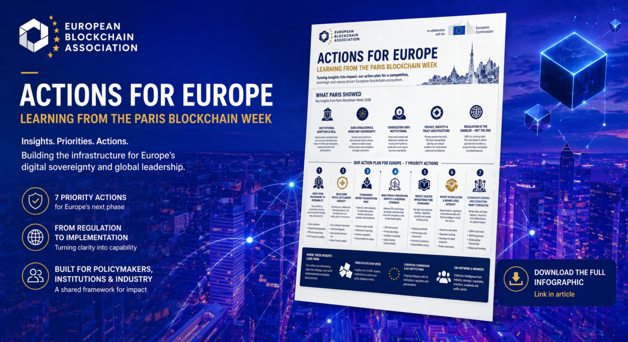 Actions for Europe: Learning from the Paris Blockchain Week